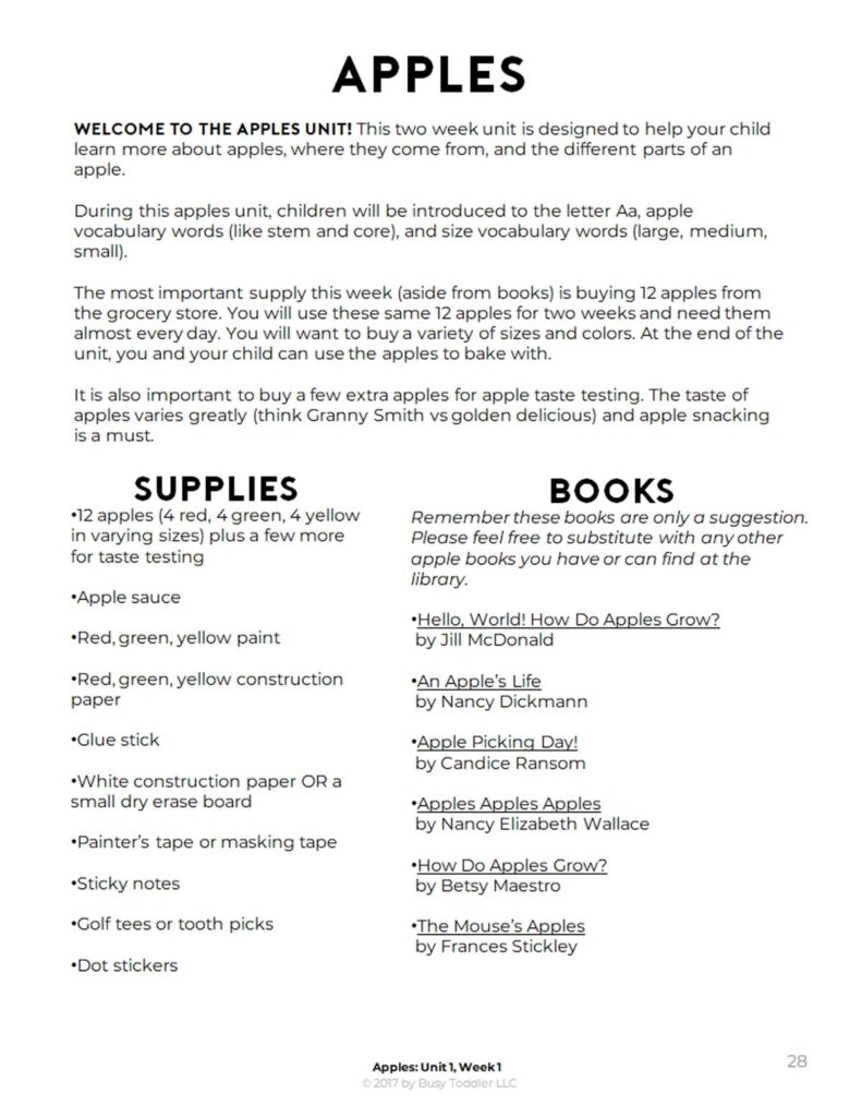 Playing Preschool: Homeschool Preschool Program - Busy Toddler