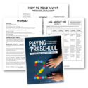 Playing Preschool Year 2: Homeschool Preschool - Busy Toddler
